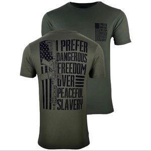 Howitzer | Shirts | Howitzer Style Mens Tshirt Freedom Over Military ...